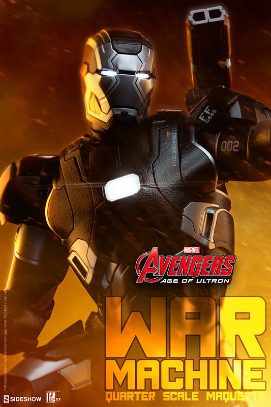 Marvel War Machine Maquette by Sideshow Collectibles | Sideshow ...
