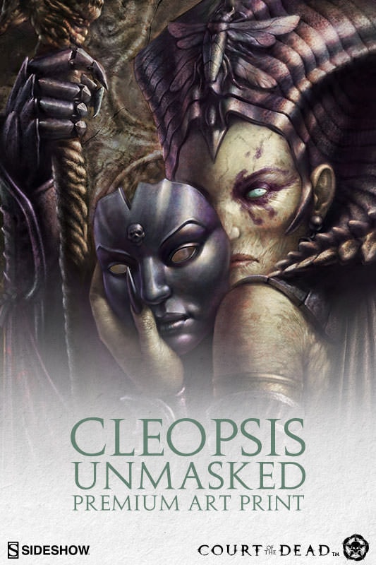 Cleopsis Unmasked Premium Art Print | Sideshow Collectibles