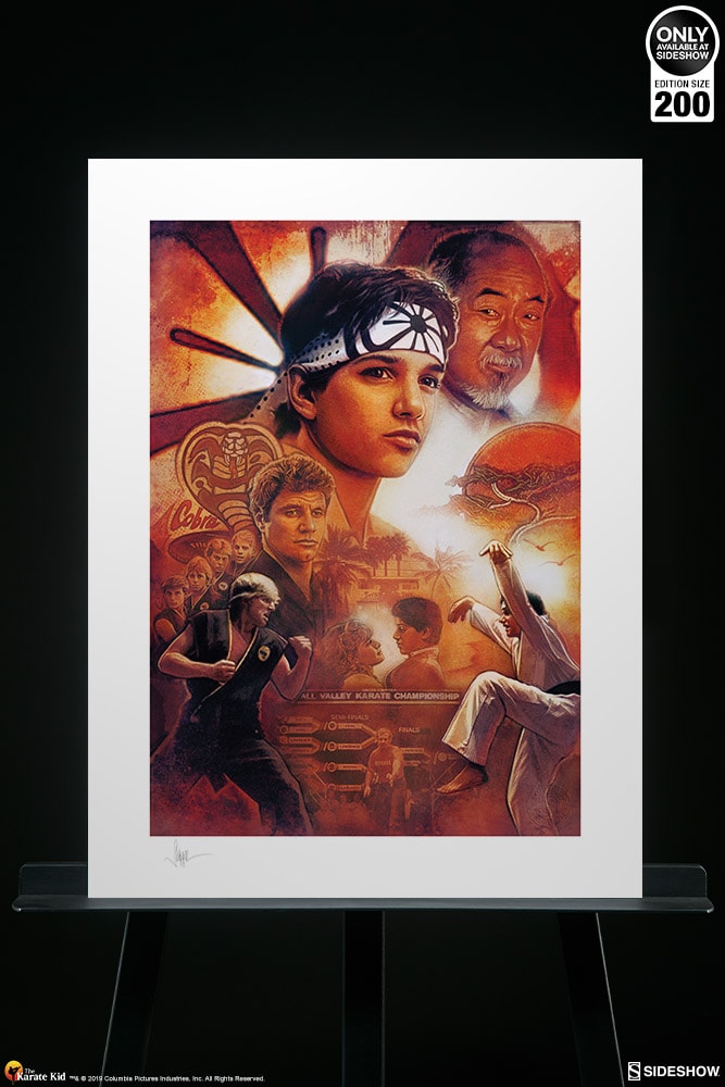 Karate Kid 35th Anniversary Fine Art Print by Paul Shipper | Sideshow ...