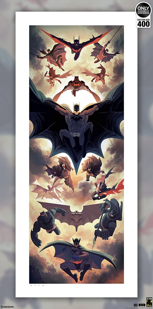 The DC Comics Batman Legacy Fine Art Print by Kris Anka | Sideshow ...