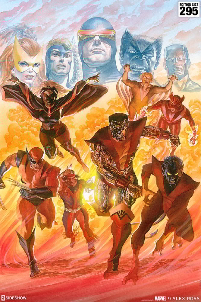 X-Men: Tribute Fine Art Lithograph by Alex Ross | Sideshow Collectibles