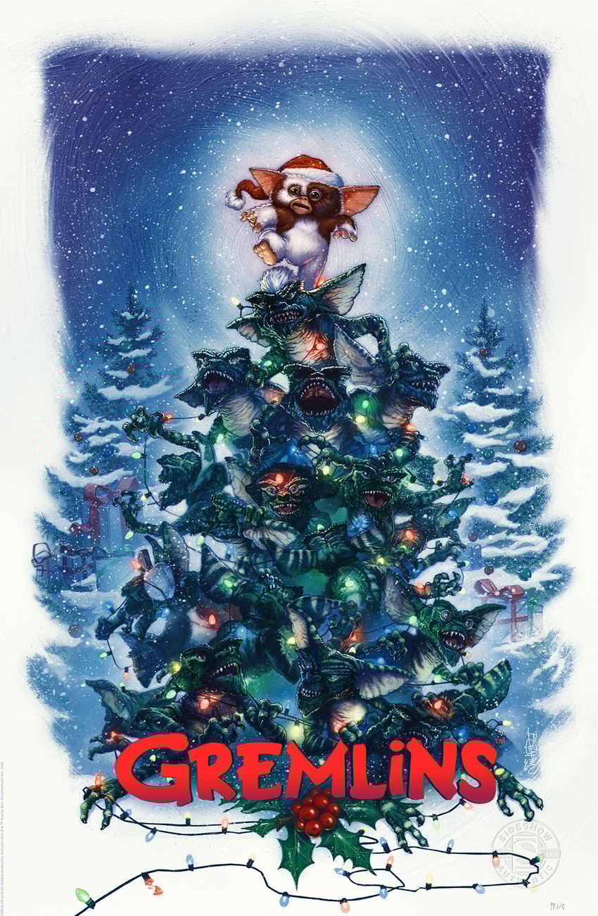 gremlins christmas coloring pages