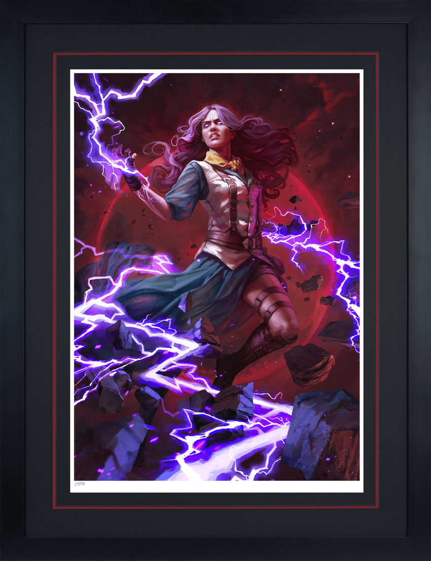 Imogen Temult: No More Running Fine Art Print by Magali Villeneuve ...