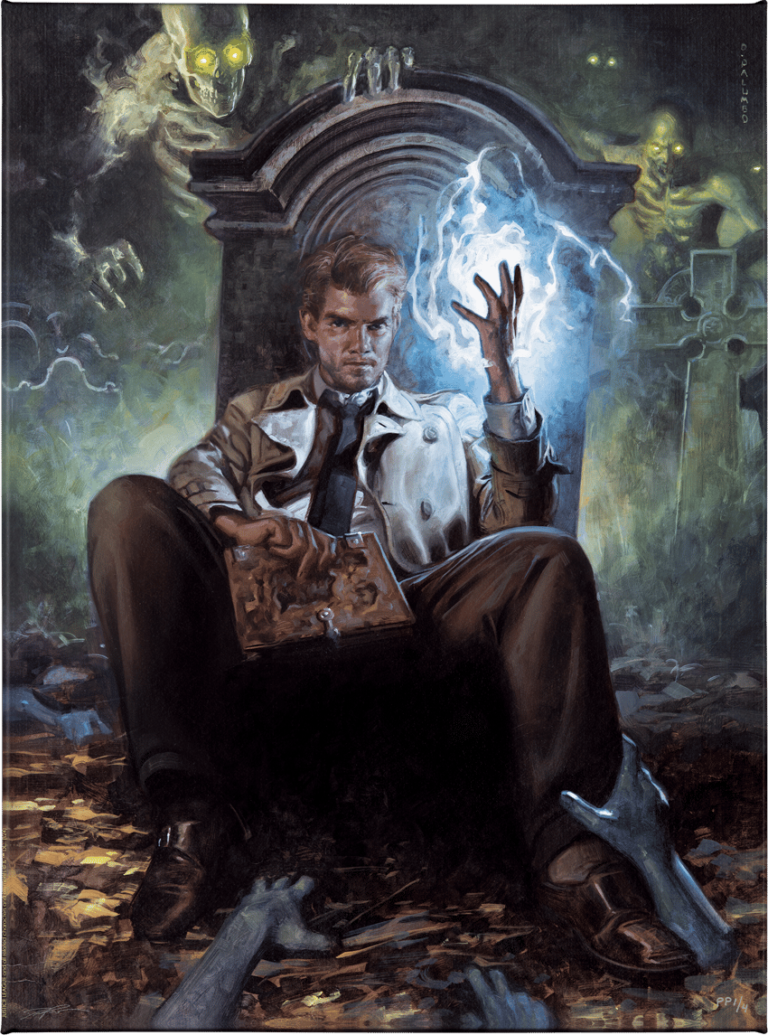 John Constantine Fine Art Print by David Palumbo | Sideshow Collectibles