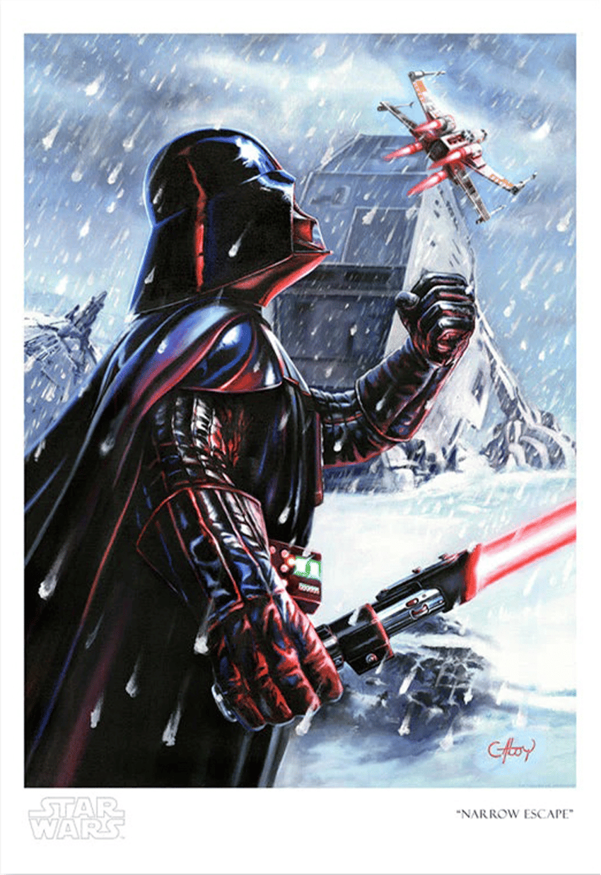 darth vader comic artwork