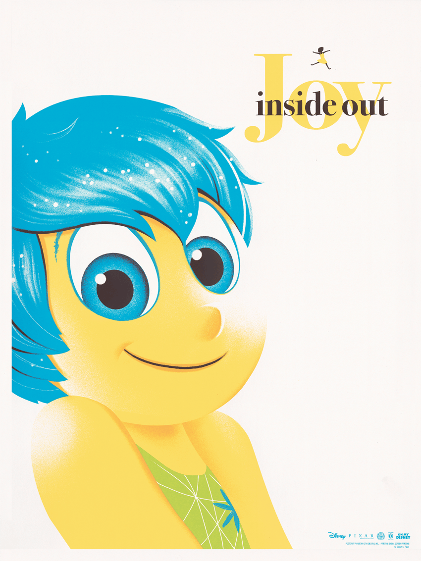 Fear (Inside Out) Art Print by Cyclops Print Works | Sideshow Collectibles