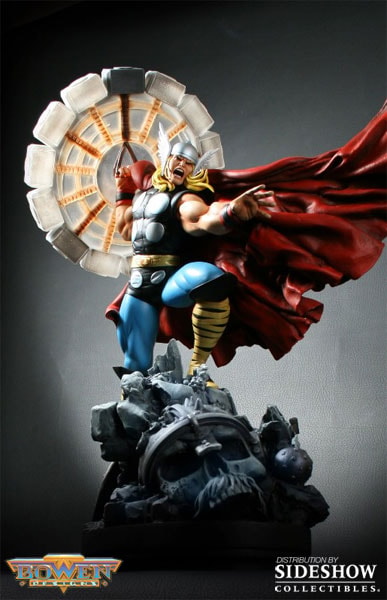 Marvel Thor Polystone Statue by Bowen Designs | Sideshow Collectibles