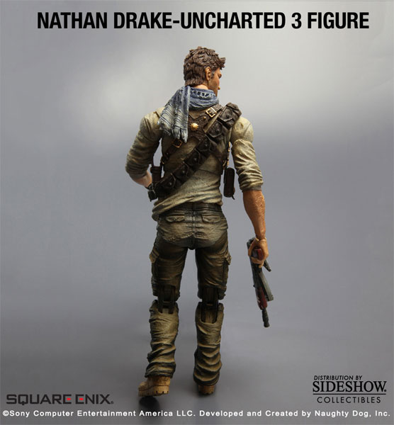 Uncharted 3 Nathan Drake Collectible Figure by Square Enix | Sideshow ...