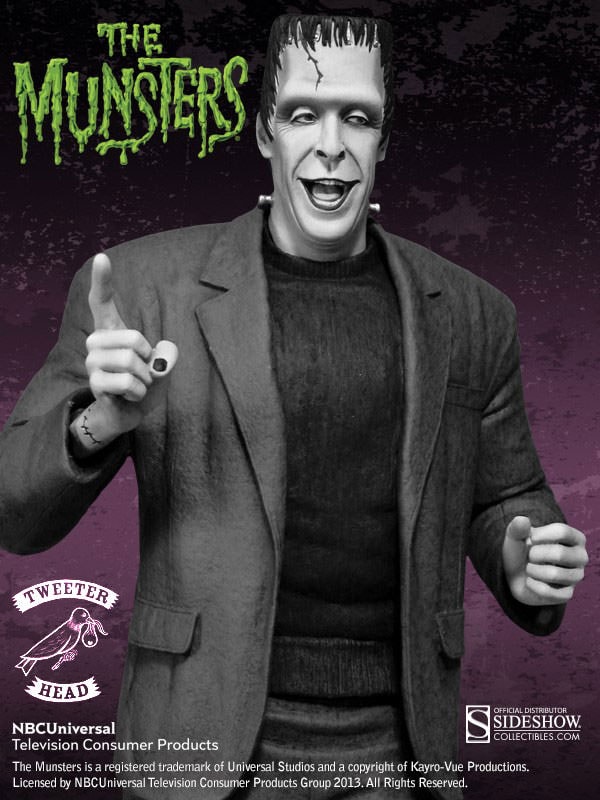 The Munsters Herman Munster Maquette by Tweeterhead | Sideshow Collectibles