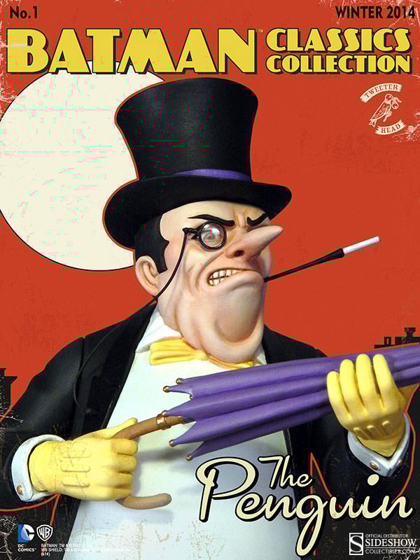 DC Comics Classic Penguin Maquette by Tweeterhead | Sideshow Collectibles
