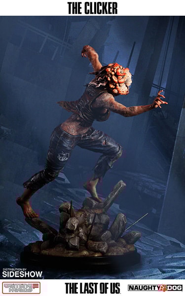 The Last of Us The Clicker Statue by Gaming Heads | Sideshow Collectibles