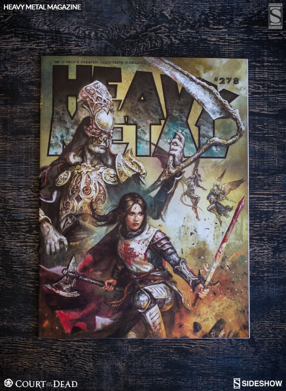 Court of the Dead Heavy Metal Magazine Issue 278 Illustrat | Sideshow ...