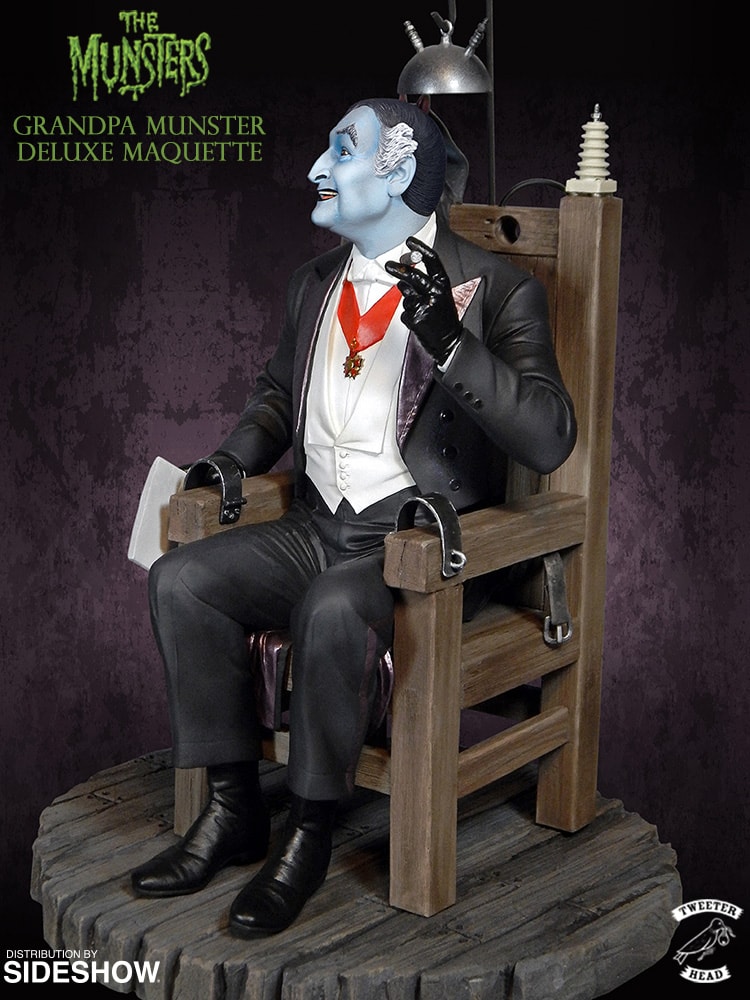 The Munsters Grandpa Munster Deluxe Maquette by Tweeterhead | Sideshow ...