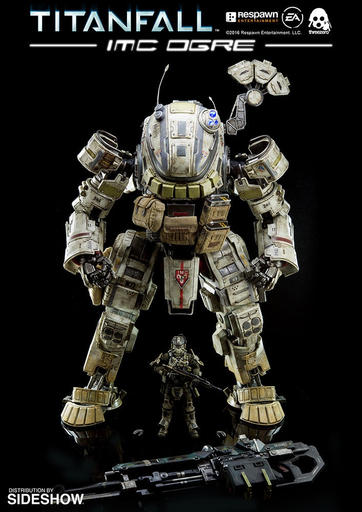 Titanfall IMC Ogre Collectible Figure by Threezero | Sideshow Collectibles