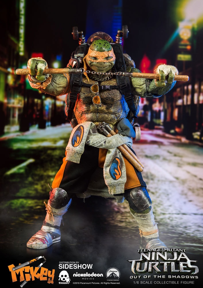 TMNT Michelangelo Sixth Scale Figure by Threezero | Sideshow Collectibles
