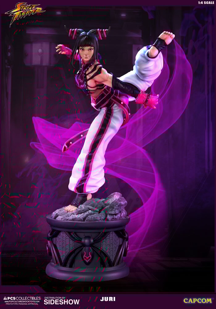 Street Fighter Juri Statue by Pop Culture Shock | Sideshow Collectibles