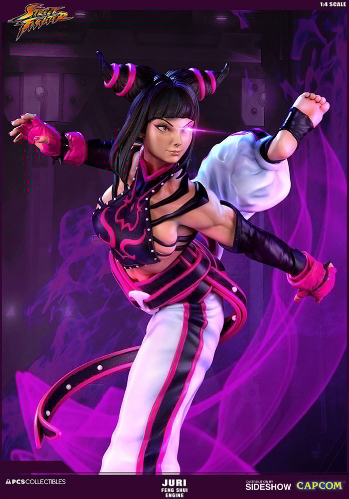 Street Fighter Juri Feng Shui Engine Statue by Pop Culture S | Sideshow ...