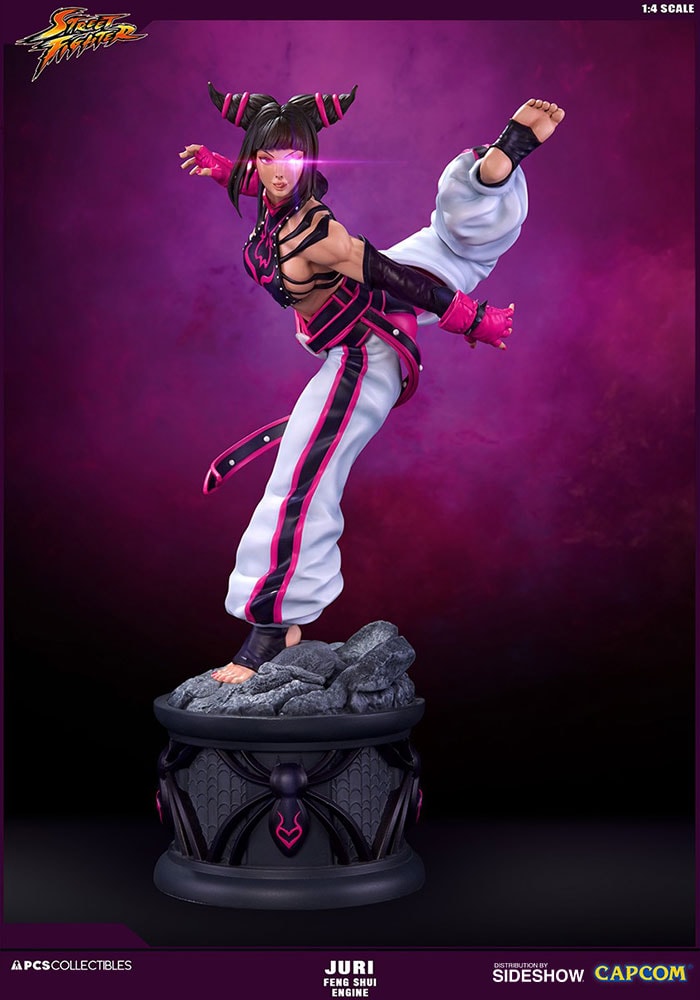 Street Fighter Juri Feng Shui Engine Statue by Pop Culture S | Sideshow ...