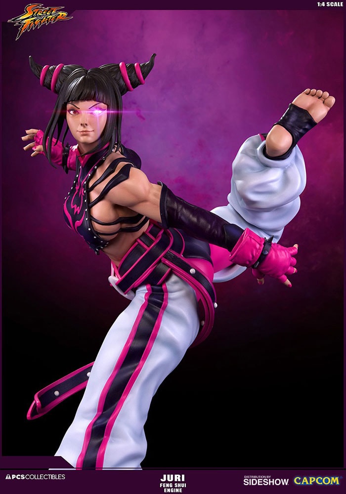 Street Fighter Juri Feng Shui Engine Statue by Pop Culture S | Sideshow ...