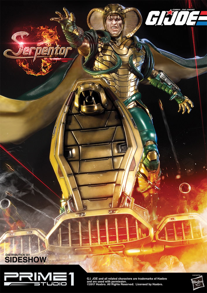 G.I. Joe Serpentor Statue by Prime 1 Studio | Sideshow Collectibles