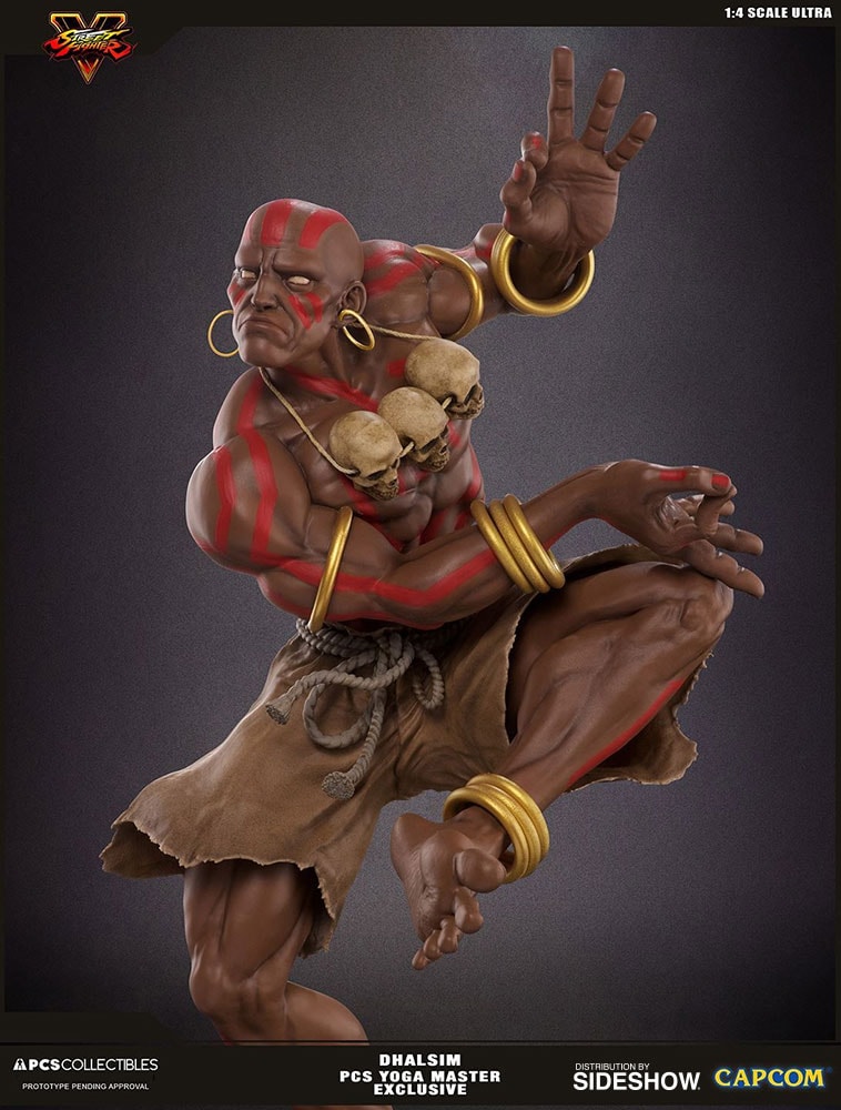 Street Fighter Dhalsim Statue by Pop Culture Shock | Sideshow Collectibles