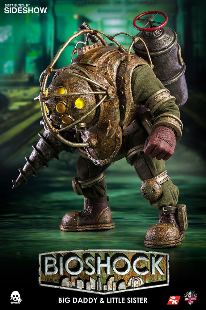 BIOSHOCK Big Daddy and Little Sister Sixth Scale Figure by T | Sideshow ...