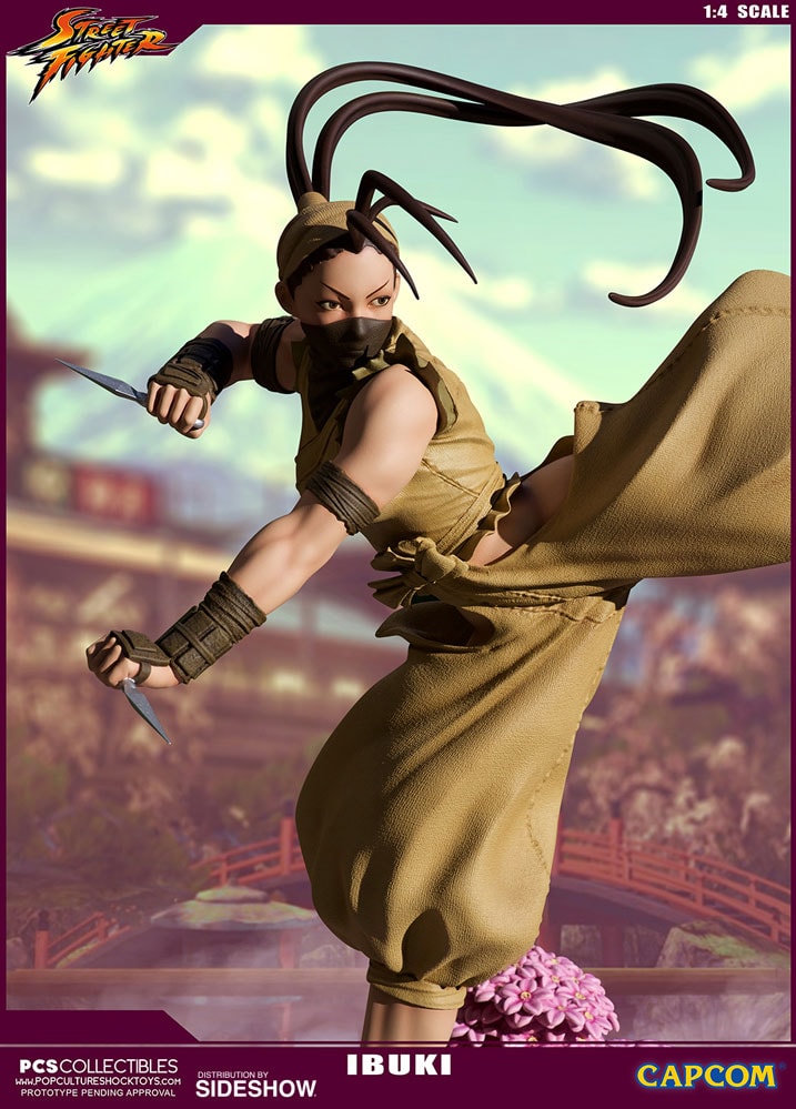 Street Fighter Ibuki Statue by Pop Culture Shock | Sideshow Collectibles
