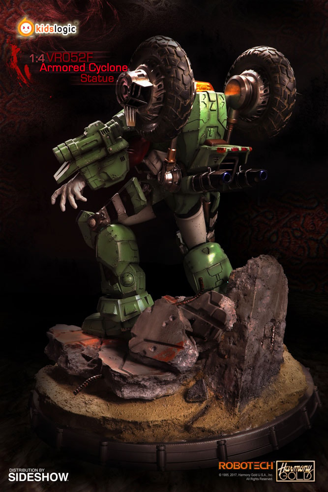 Robotech Saga Armor Cyclone VR052F Scott Bernard Statue by K | Sideshow ...