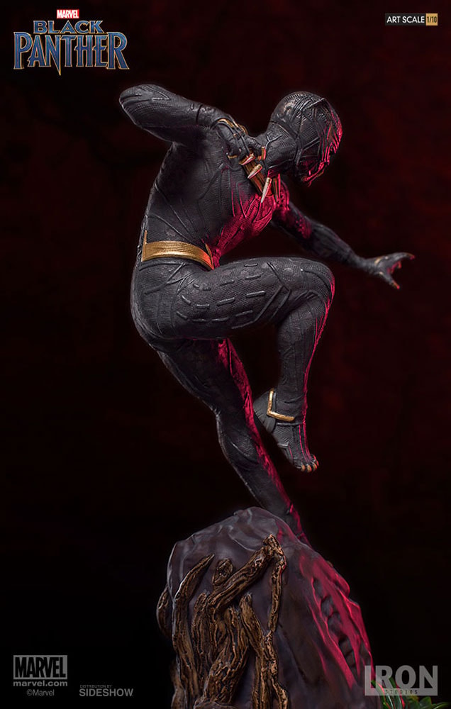 Marvel Killmonger Statue by Iron Studios | Sideshow Collectibles