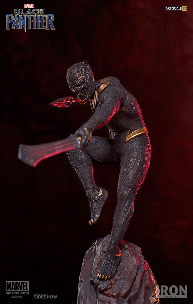 Marvel Killmonger Statue by Iron Studios | Sideshow Collectibles