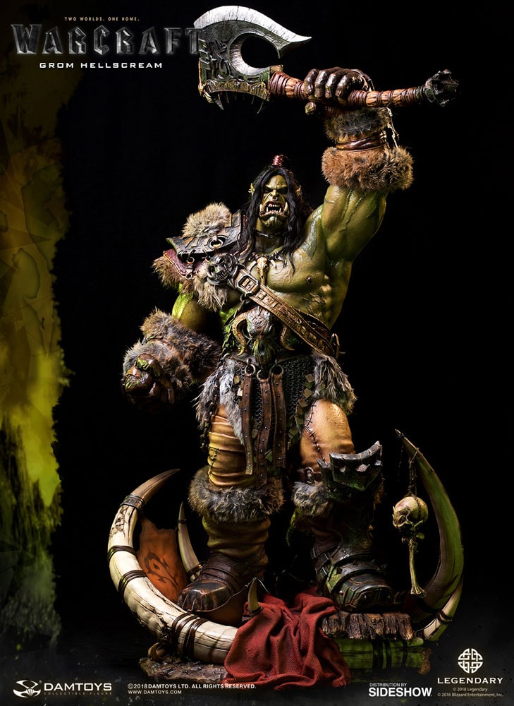 Warcraft Grom Hellscream Version 2 Statue by Damtoys | Sideshow Collectibles