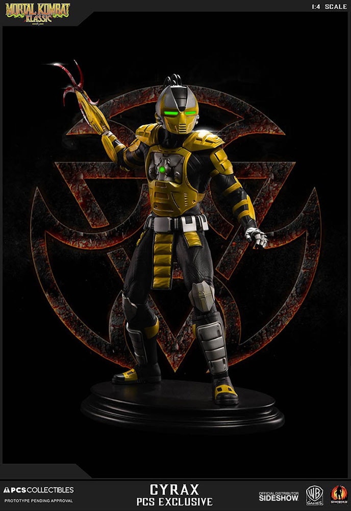 Mortal Kombat Cyrax MKX Statue by Pop Culture Shock | Sideshow Collectibles