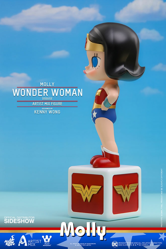 DC Comics Molly Wonder Woman Disguise Collectible Figure | Sideshow ...