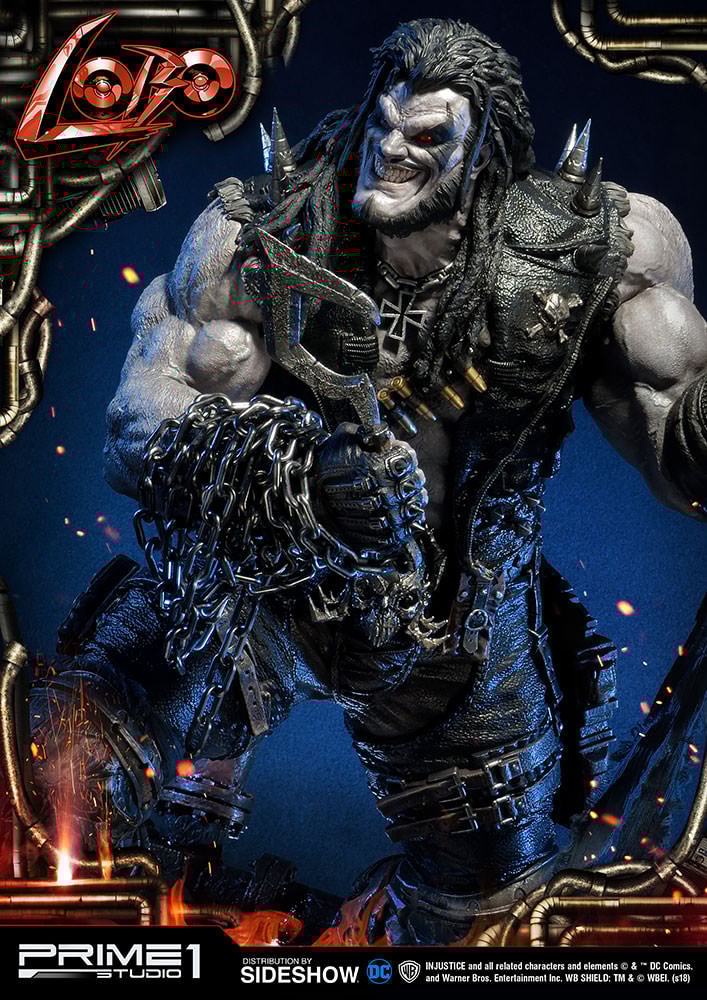 DC Comics Lobo Deluxe Statue by Prime 1 Studio | Sideshow Collectibles