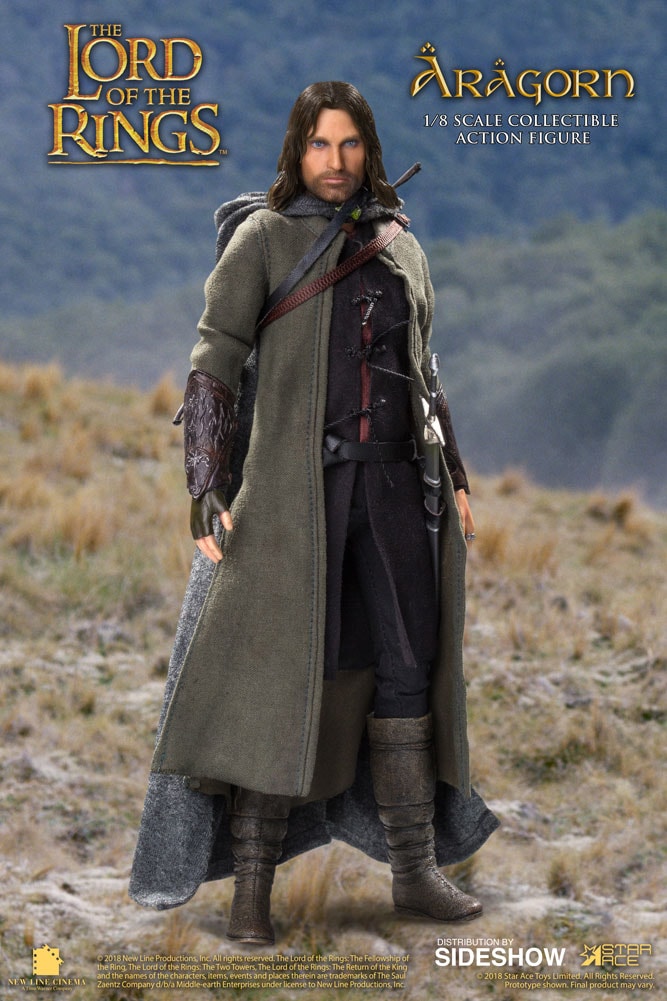 The Lord of the Rings Aragorn Deluxe Collectible Figure | Sideshow ...