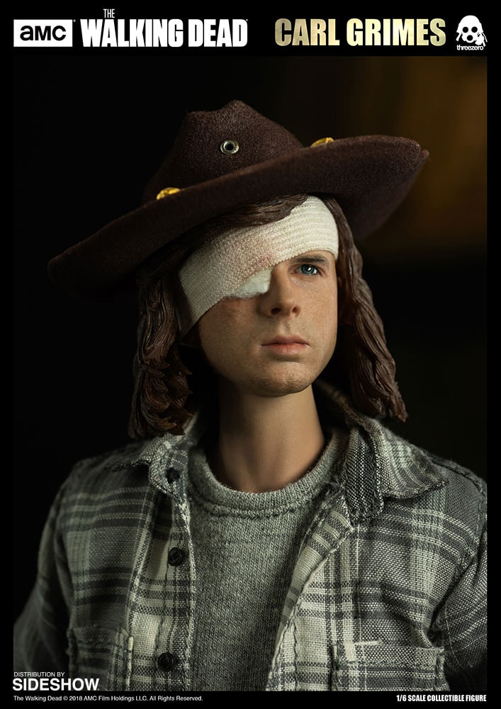 The Walking Dead Carl Grimes Sixth Scale Figure by Threezero | Sideshow ...