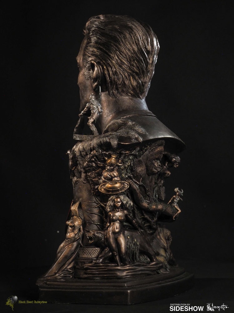 Frank Frazetta Tribute Statue by Black Heart Enterprises | Sideshow ...