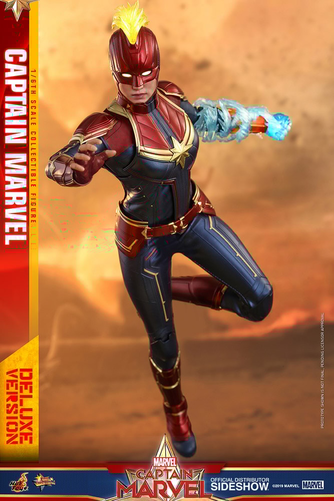 Captain Marvel Figure by Hot Toys | Sideshow Collectibles