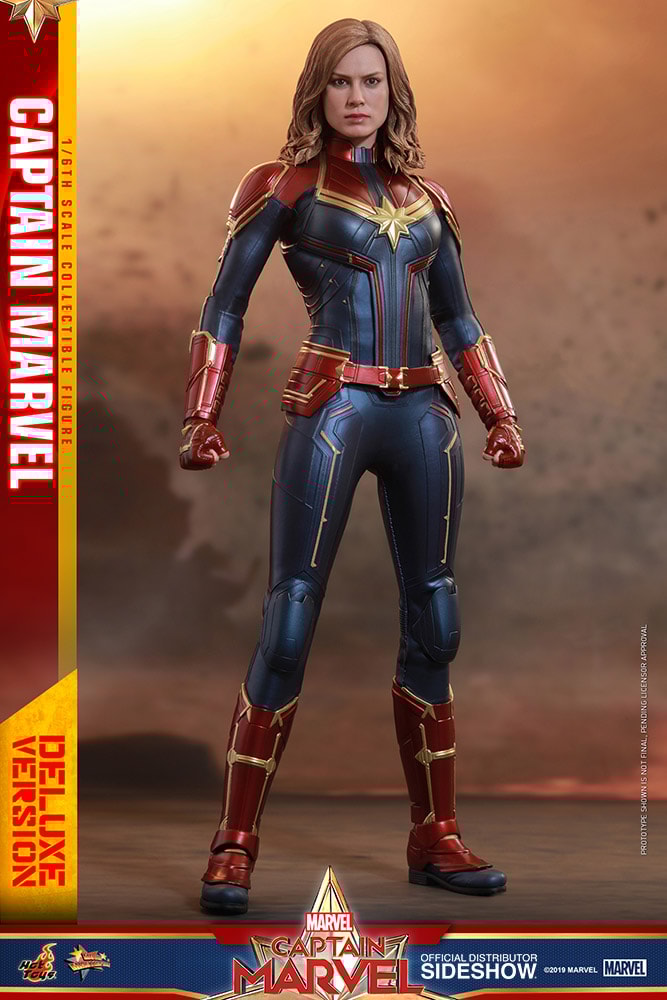 Captain Marvel Figure by Hot Toys | Sideshow Collectibles