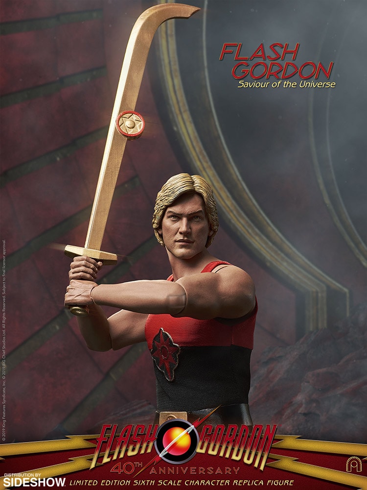 Flash Gordon Saviour of the Universe Character Replica Figure ...