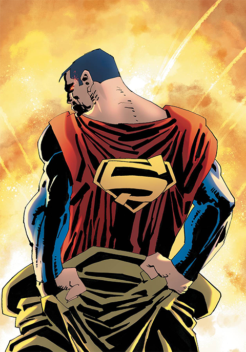 gold superman comic