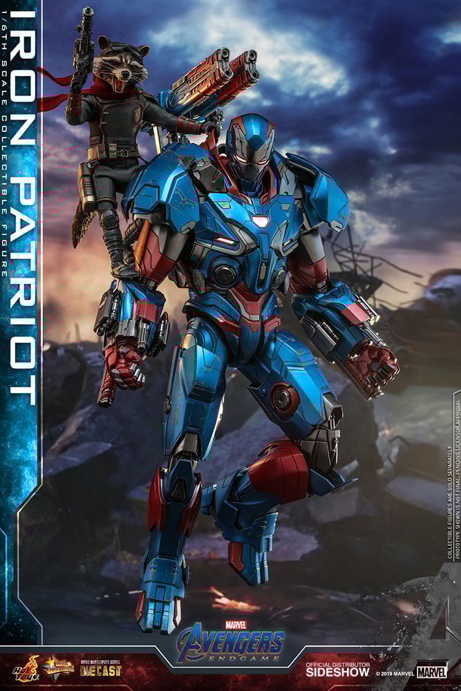 Iron Patriot Sixth Scale Figure by Hot Toys | Sideshow Collectibles