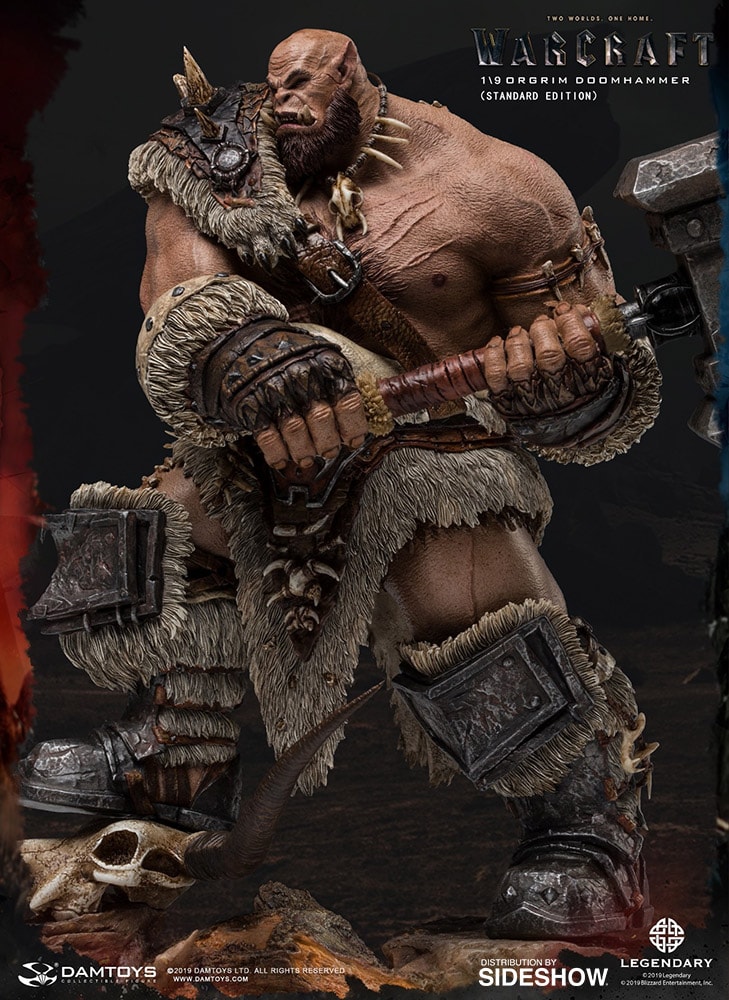 Warcraft Orgrim Standard Version Statue by Damtoys | Sideshow Collectibles