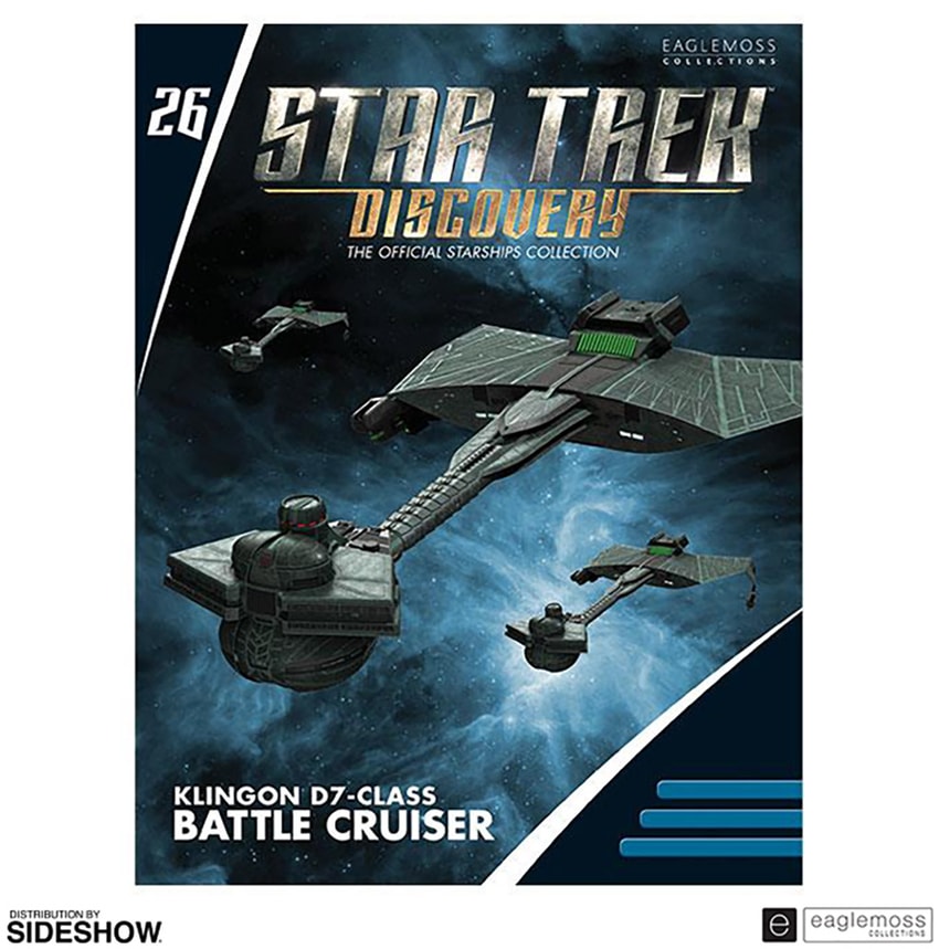 Klingon D7-Class Battle Cruiser Model by Eaglemoss | Sideshow Collectibles