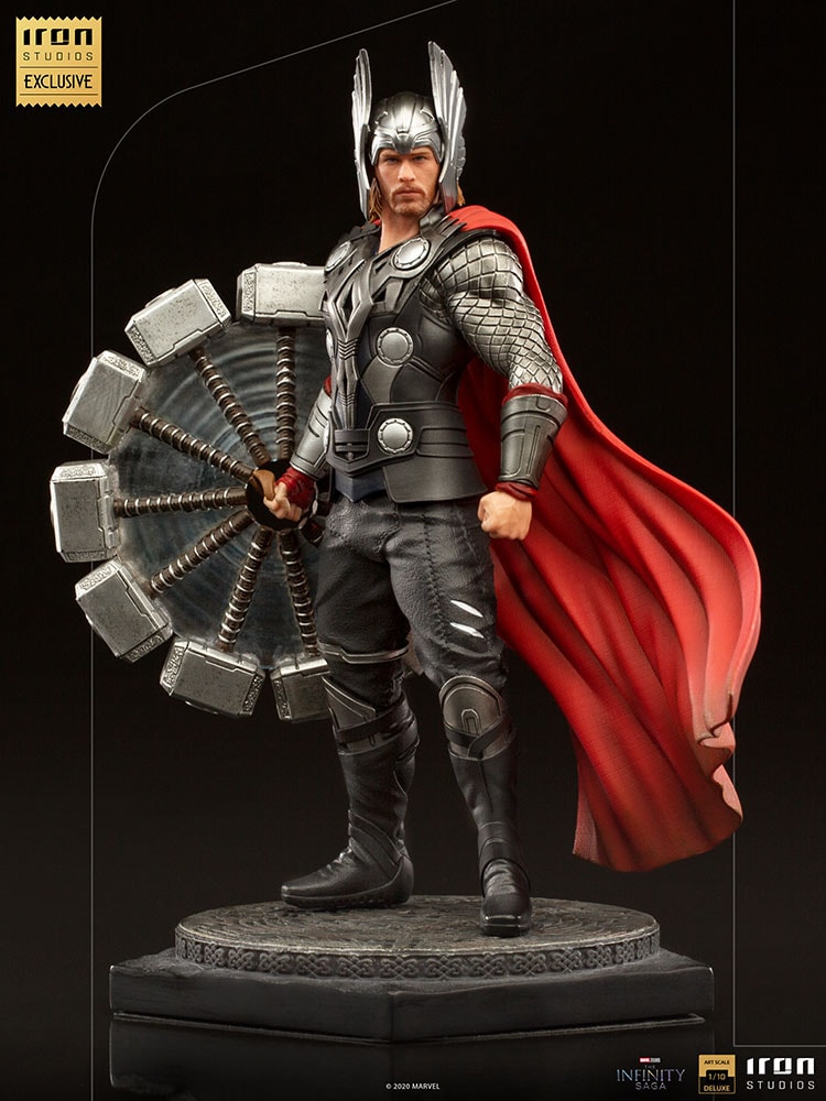 Thor Deluxe 1:10 Art Scale Statue by Iron Studios | Sideshow Collectibles