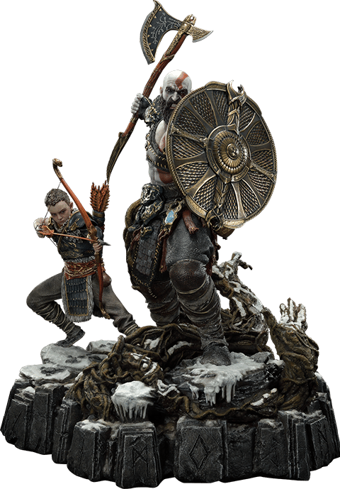 Kratos & Atreus Ivaldi's Deadly Mist Armor Deluxe Version Set ...