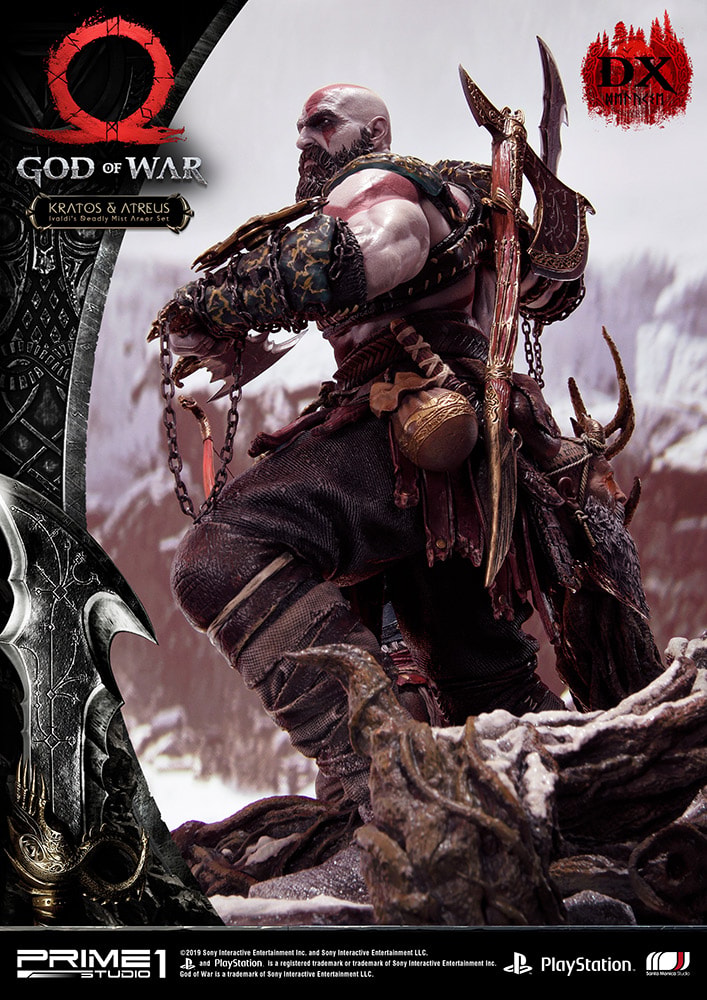 Kratos & Atreus Ivaldi's Deadly Mist Armor Deluxe Version Set ...