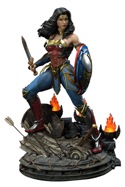Wonder Woman Deluxe Version Statue by Prime 1 Studio | Sideshow ...