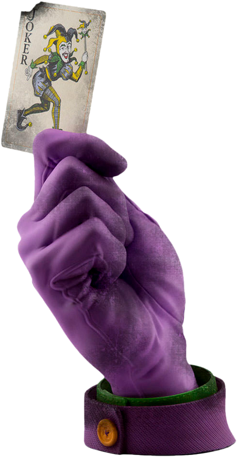 Joker's Calling Card Statue by Cryptozoic Entertainment | Sideshow ...