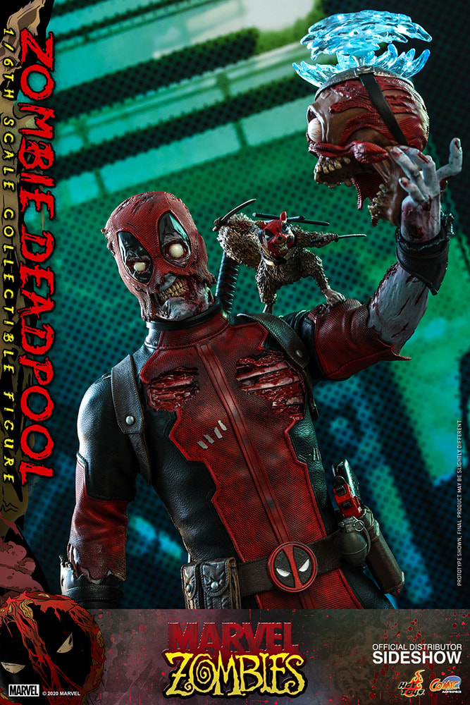 Zombie Deadpool Sixth Scale Collectible Figure by Hot Toys | Sideshow ...